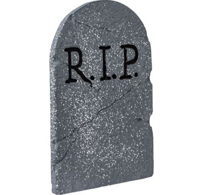 RIP Tombstone Decoration - Party City