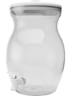 CLEAR Plastic Beverage Dispenser - Party City