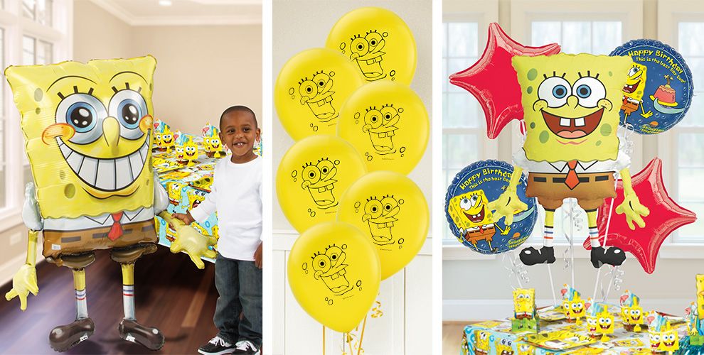 Spongebob Balloons - Party City