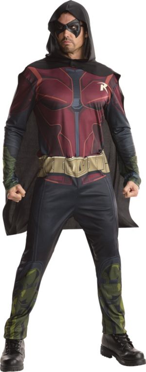 Adult Robin Costume - Batman: Arkham - Party City