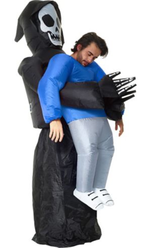 Adult Inflatable Grim Reaper Pick-Me-Up Costume - Party City